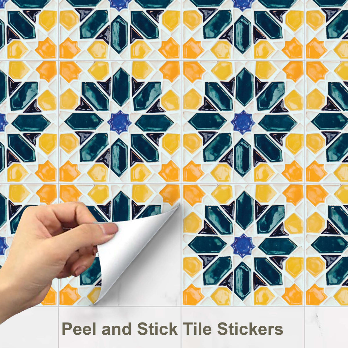 How to Install Tile Stickers – Art Infynyty